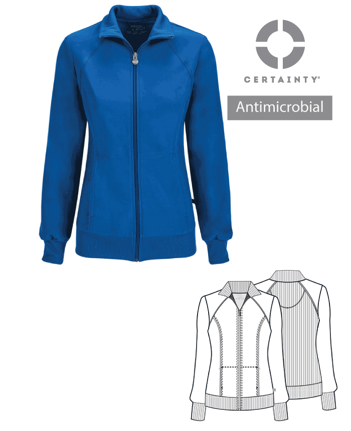 Ladies Cherokee Infinity Zip Front Warm-Up Jacket: VitalSourcePromo.com